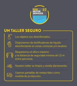 Protocolo de seguridad y prevención en talleres Rodi - Rodi Motor Services